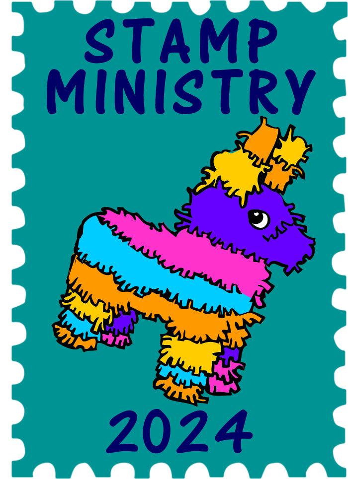 Stamp Ministry (dated) 2023 OR 2024 – Destination: Imagination!